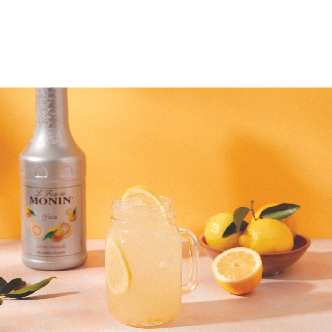 Le Fruit de MONIN Yuzu: sip into Citrus Bliss