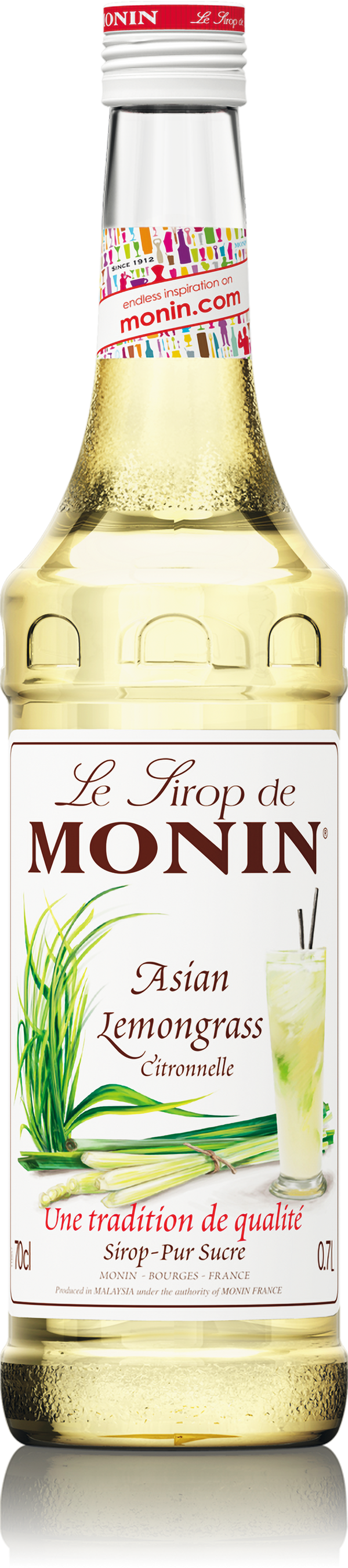 Le Sirop de MONIN Asian Lemongrass